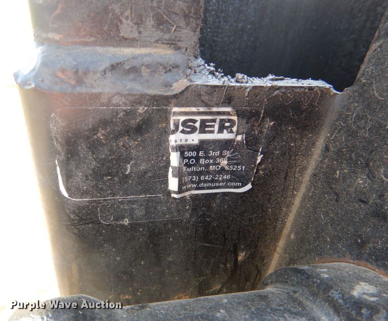 Danuser SM40 skid steer post driver in Davis, OK | Item JD9563 sold ...