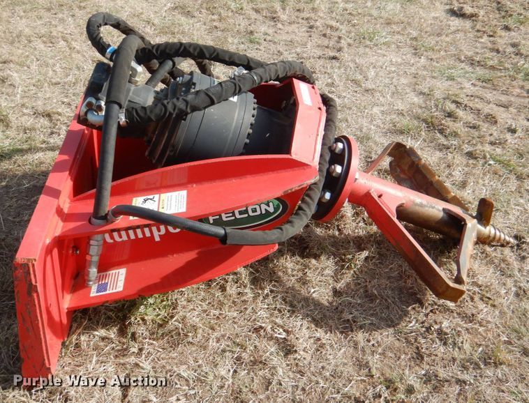 Fecon Stumpex skid steer stump grinder in Davis, OK | Item JD9565 sold ...