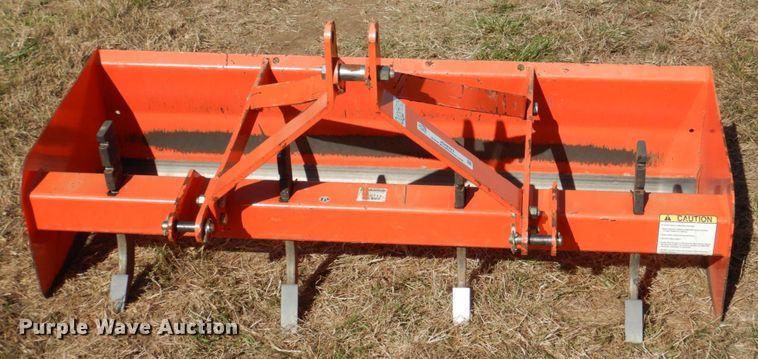 Land Pride BB1260 box blade in Davis, OK | Item JD9593 sold | Purple Wave