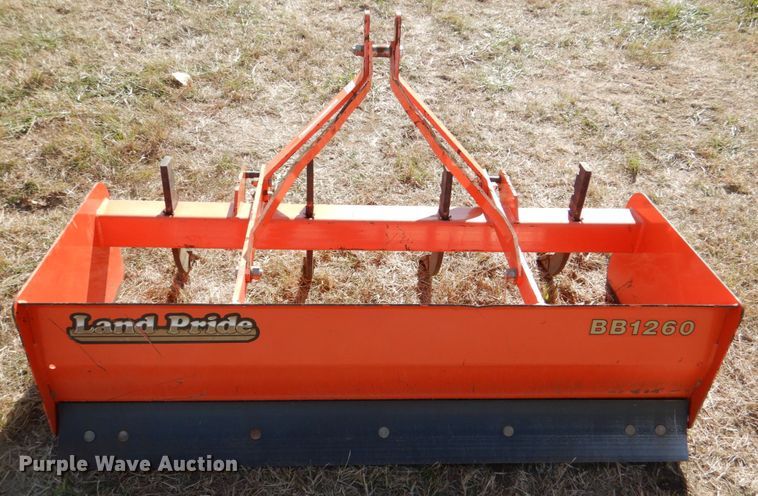 Land Pride BB1260 box blade in Davis, OK | Item JD9593 sold | Purple Wave