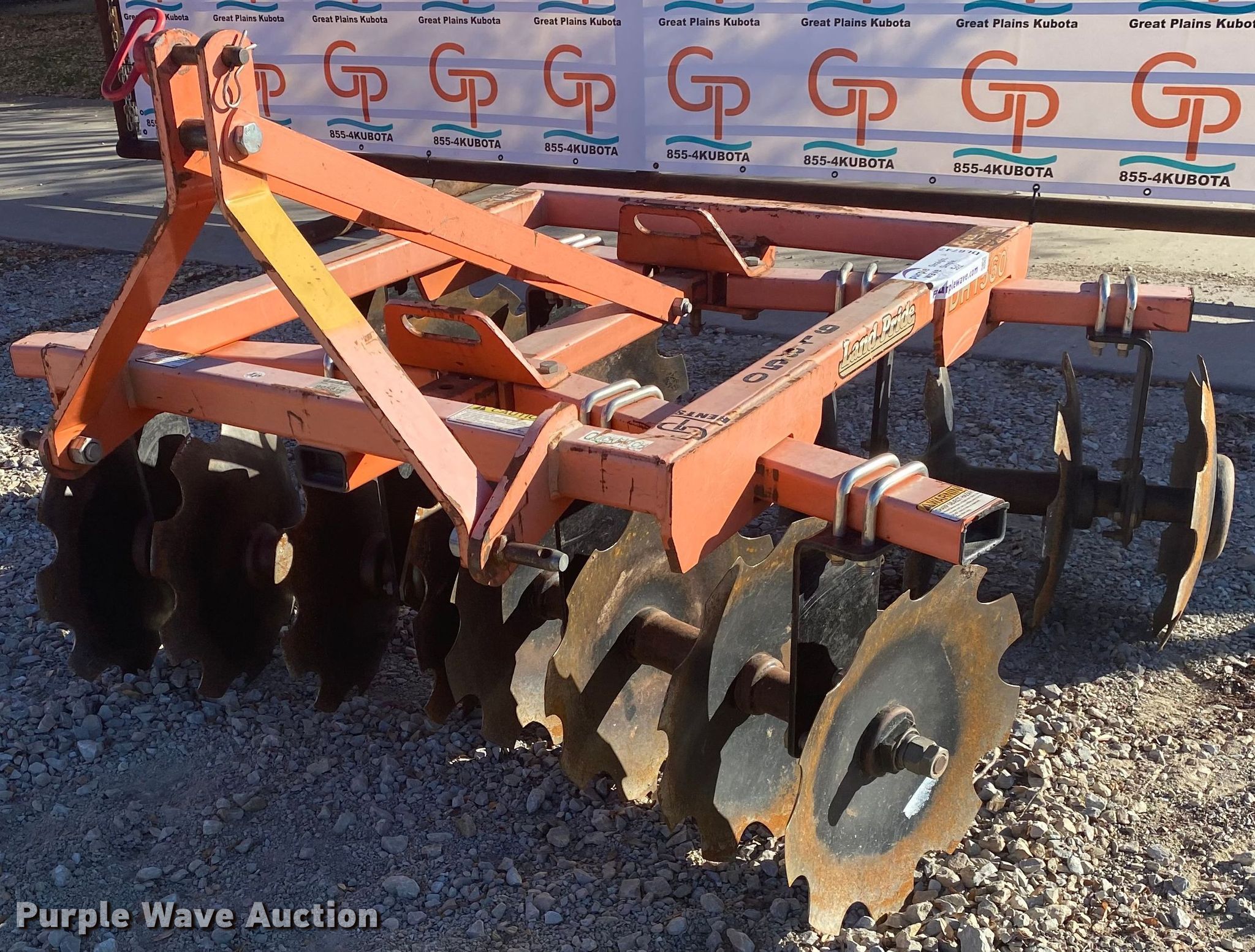 Land Pride DH1560 tandem disk in Ada, OK | Item DL6747 sold | Purple Wave