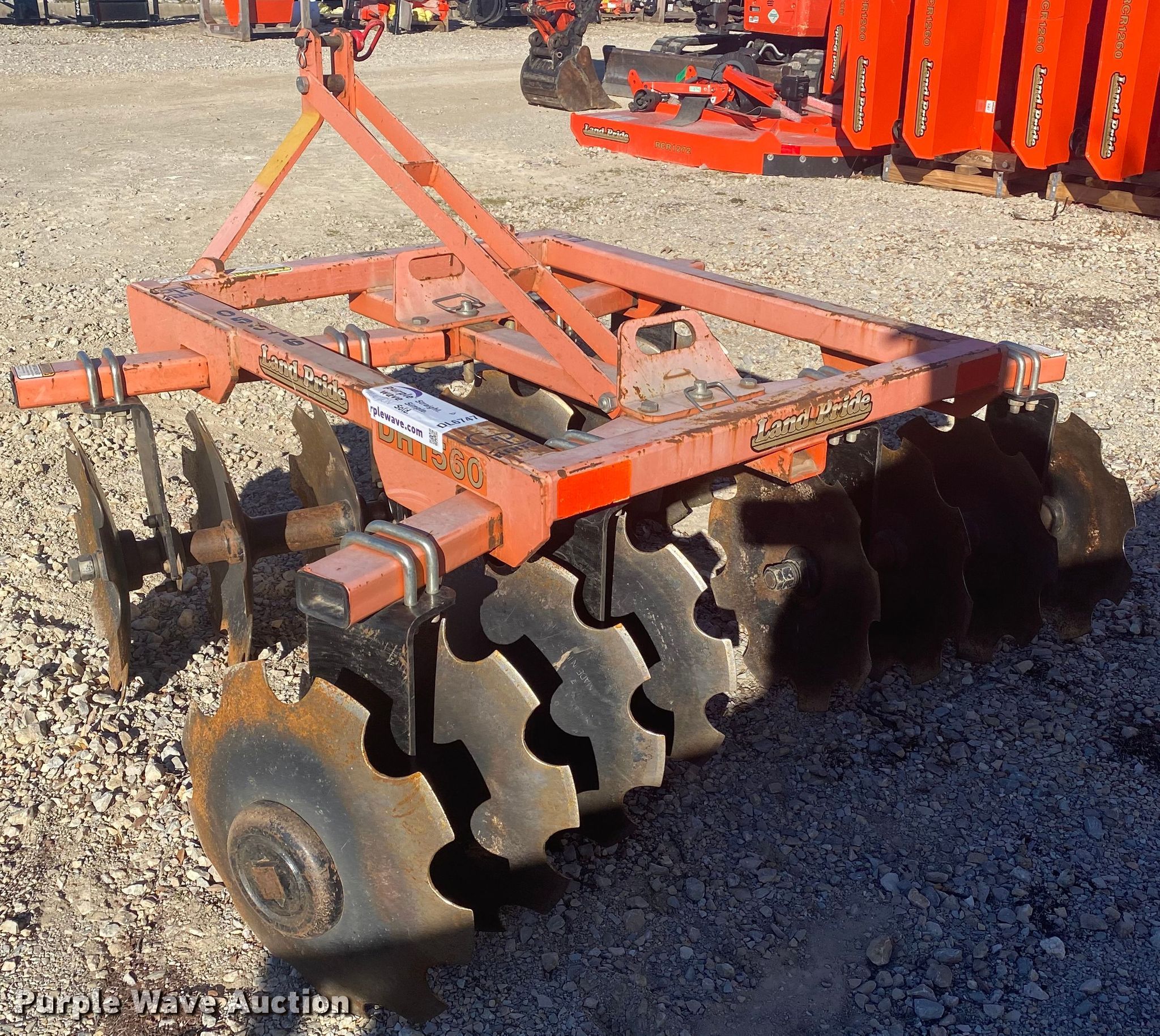 Land Pride DH1560 tandem disk in Ada, OK | Item DL6747 sold | Purple Wave