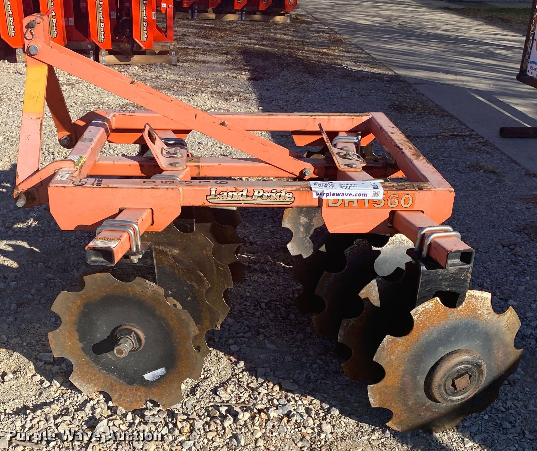 Land Pride DH1560 tandem disk in Ada, OK | Item DL6747 sold | Purple Wave