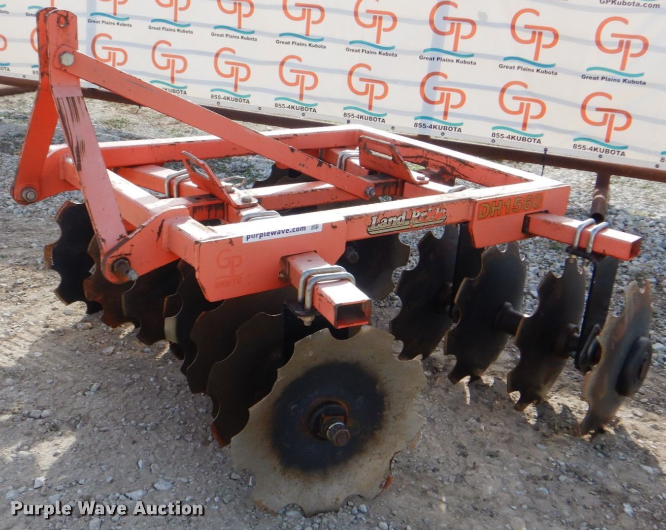 Land Pride DH1560 disk in Shawnee, OK | Item DL6765 sold | Purple Wave