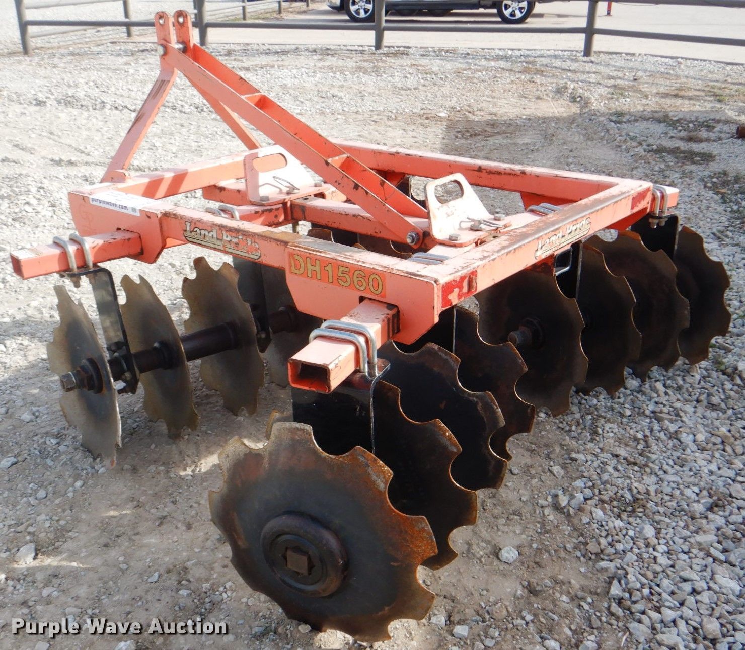 Land Pride DH1560 disk in Shawnee, OK | Item DL6765 sold | Purple Wave