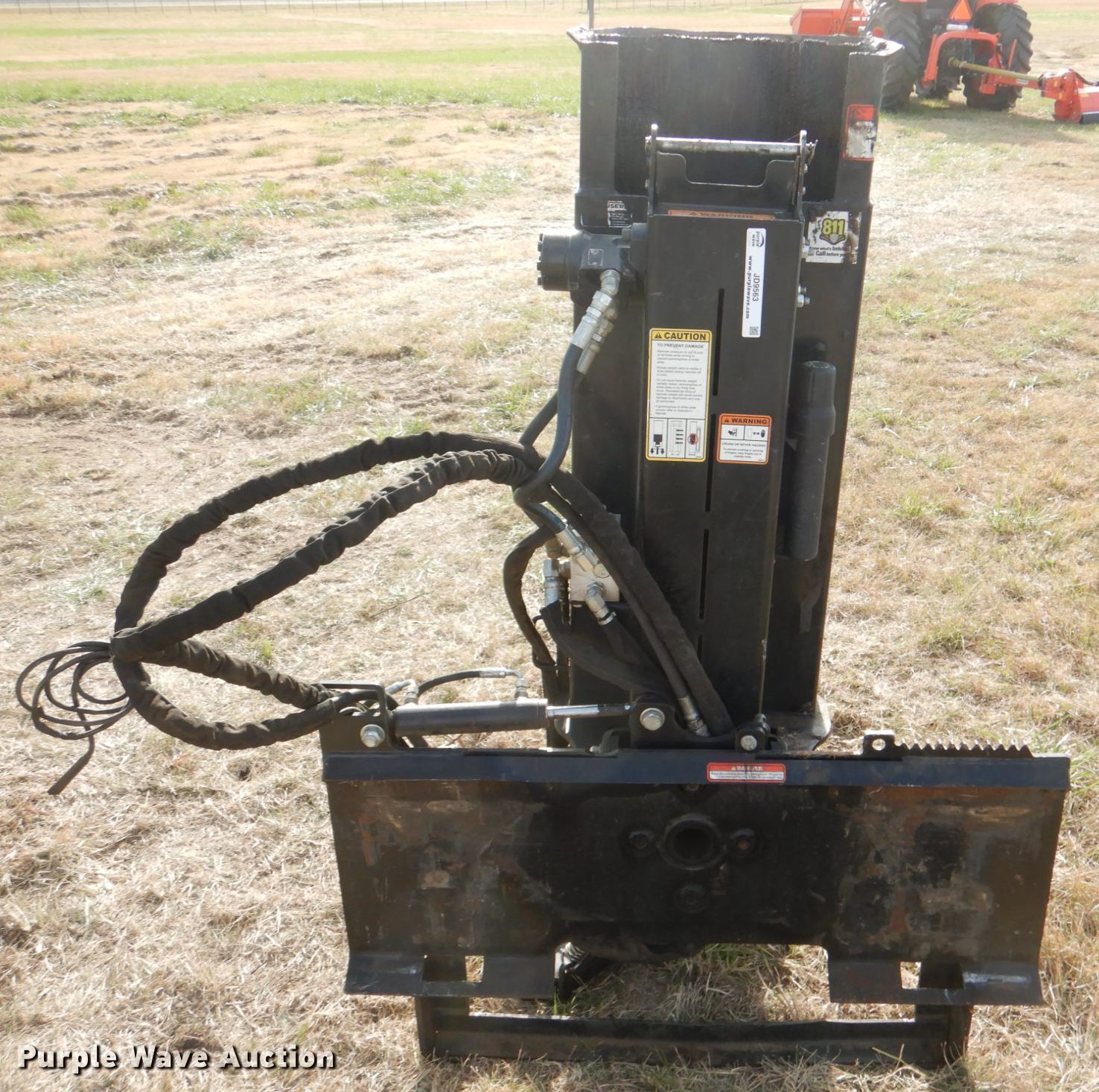 Danuser SM40 skid steer post driver in Davis, OK | Item JD9563 sold ...