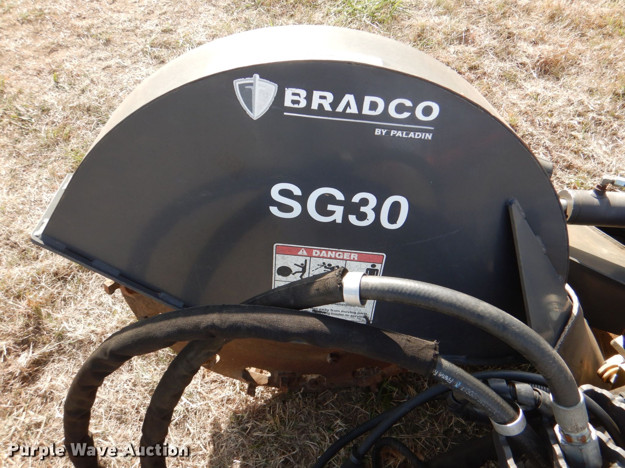 2014 Bradco skid steer stump grinder in Davis, OK | Item JD9566 sold ...