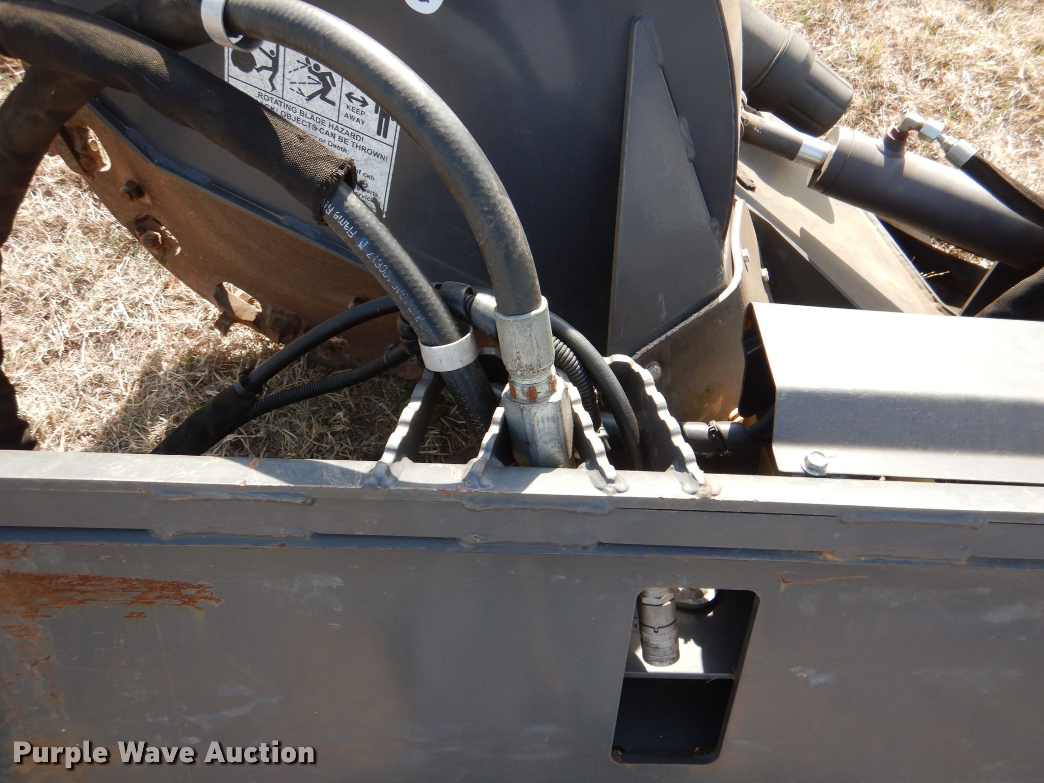 2014 Bradco skid steer stump grinder in Davis, OK | Item JD9566 sold ...