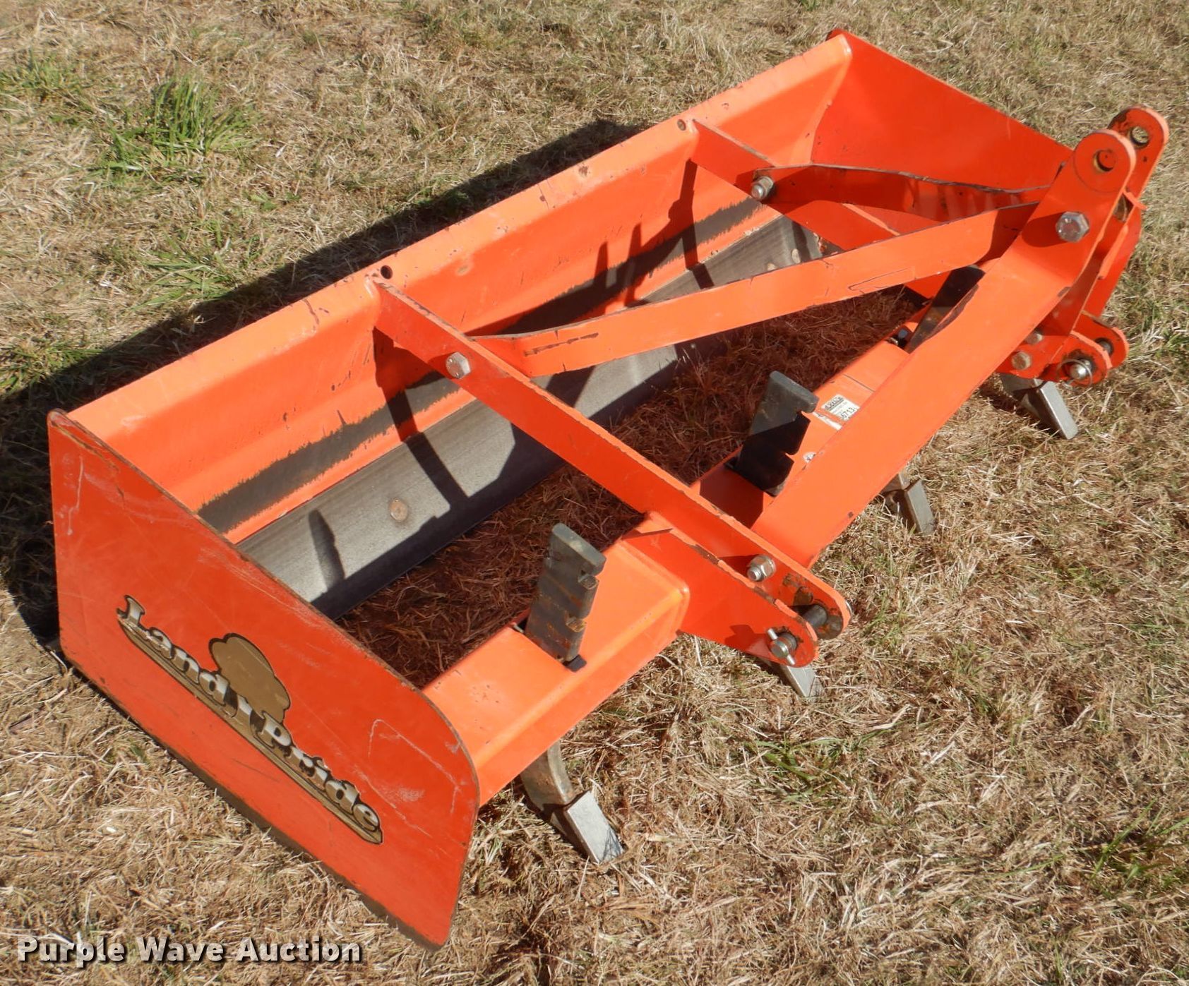 Land Pride BB1260 box blade in Davis, OK | Item JD9593 sold | Purple Wave