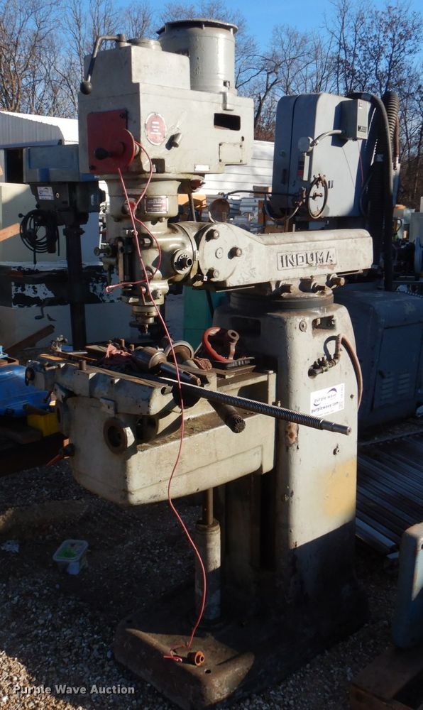 Induma vertical milling machine in Wellsville, MO | Item DE7452 sold ...