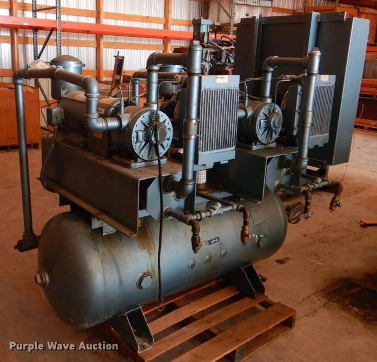 Squire-Cogswell Co. E-2TR-460-5.0DU air compressor in Wellsville, MO ...