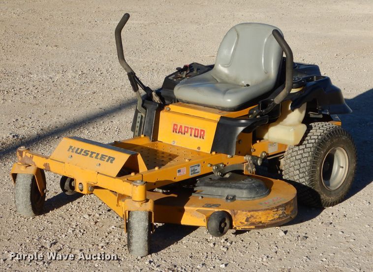 Hustler Raptor 931899 ZTR lawn mower in Hays, KS | Item DL3521 sold ...