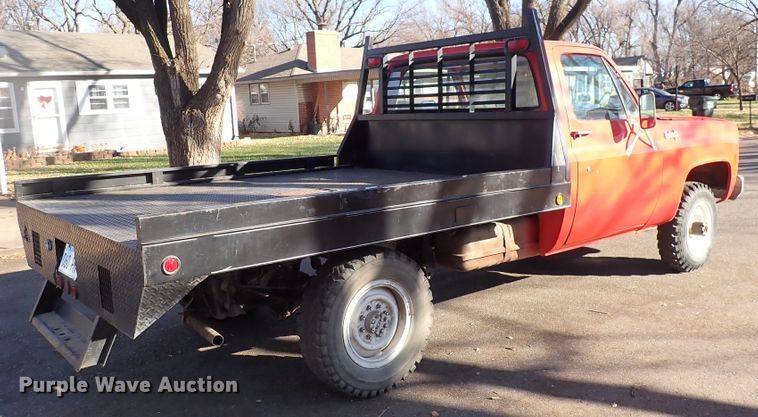 1973 Chevrolet K20 flatbed pickup truck in Haven, KS | Item DN2436 sold ...