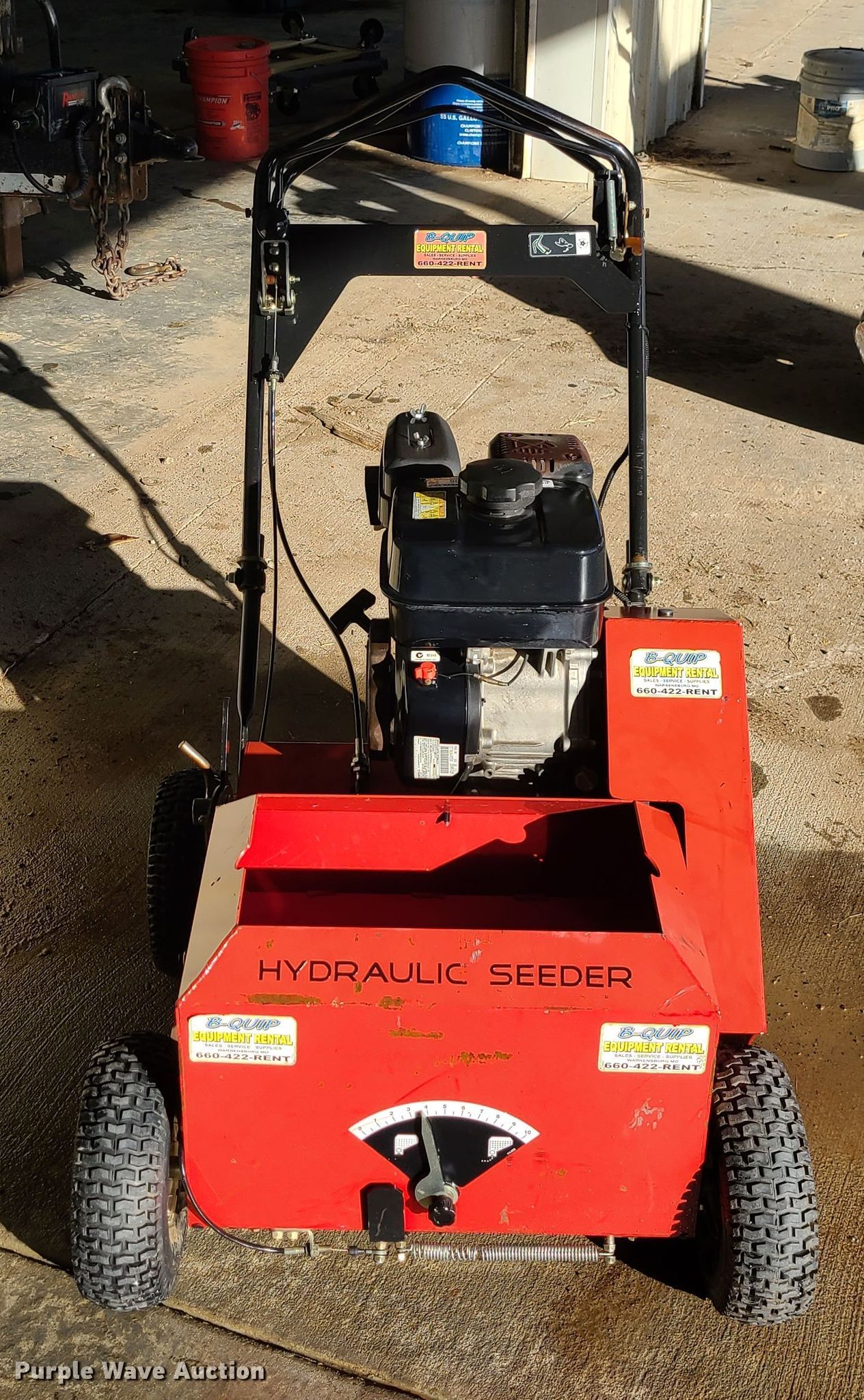 Toro hydraulic seeder in Centerview, MO | Item GB9106 sold | Purple Wave