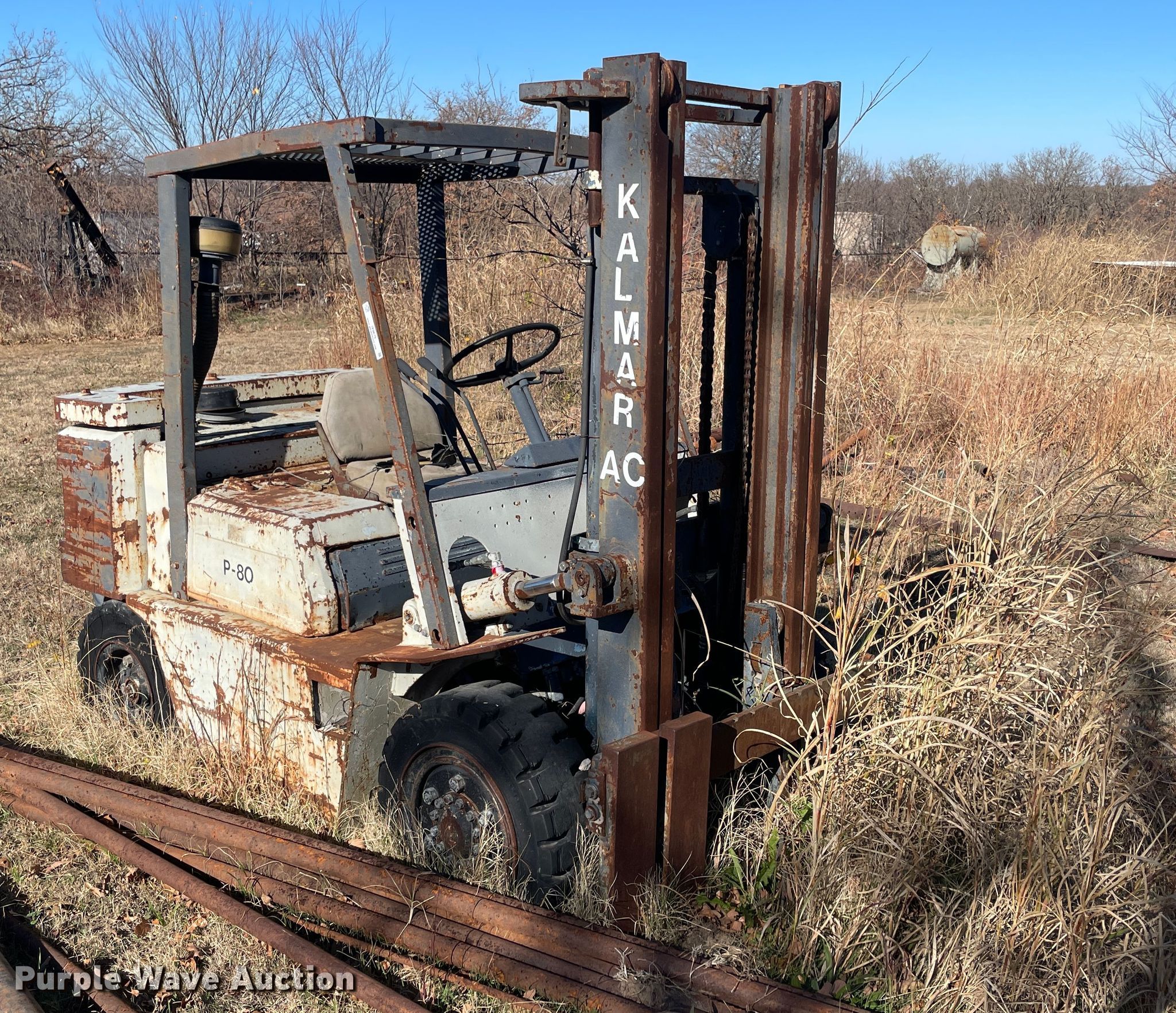 Kalmar P80 forklift in Barnsdall, OK | Item IX9676 sold | Purple Wave