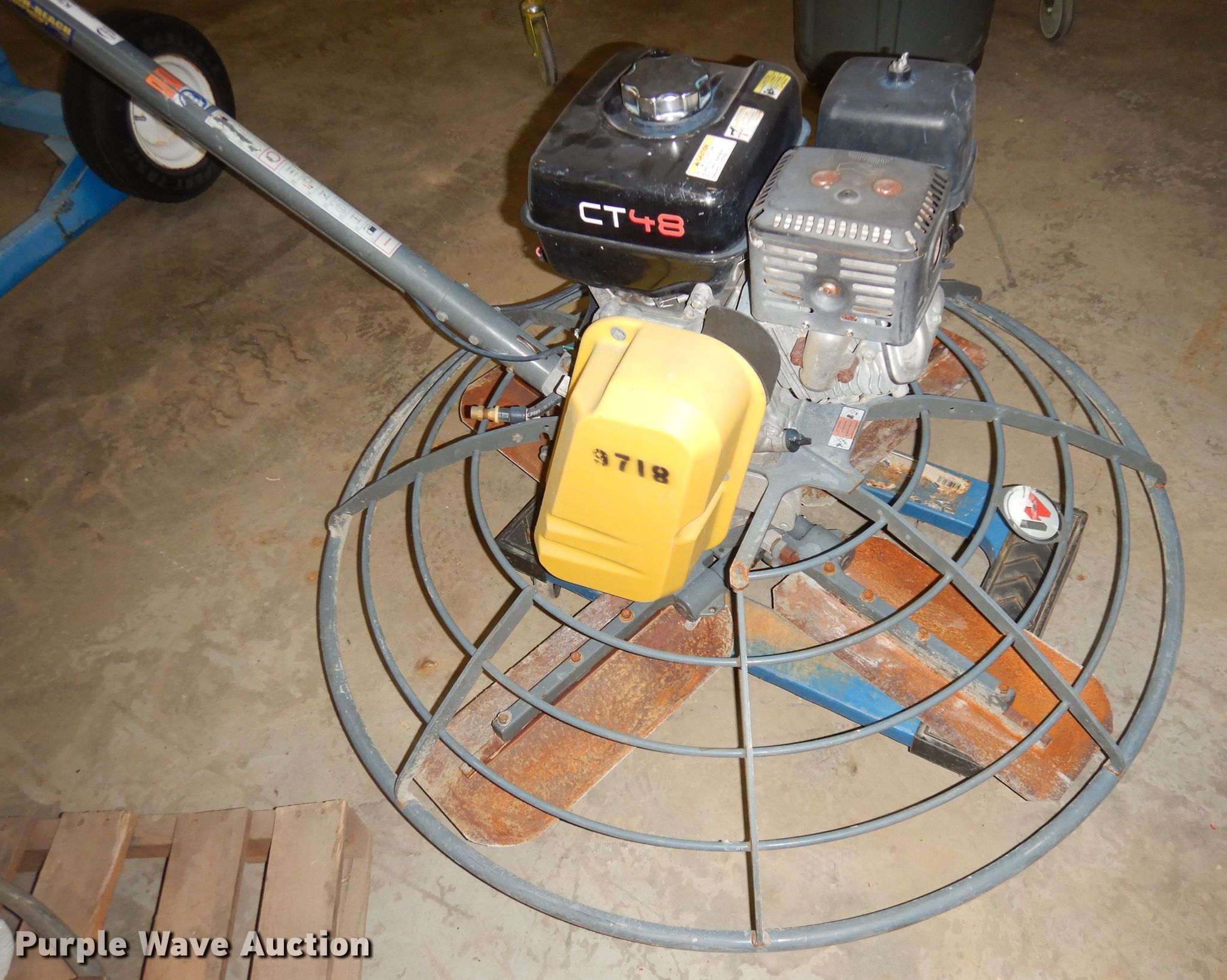 Wacker Neuson CT48 power trowel in Salina, KS | Item KS9004 sold ...