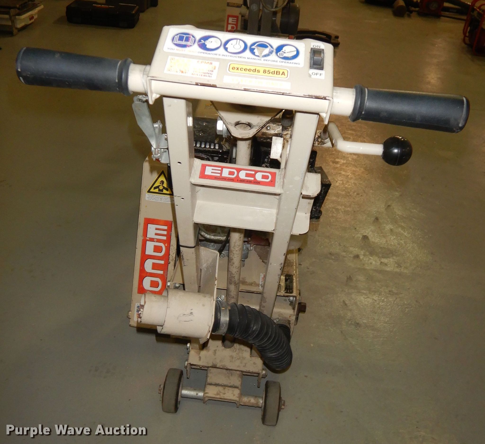 Edco CPM8-9H concrete scarifier in Salina, KS | Item KS9015 sold ...