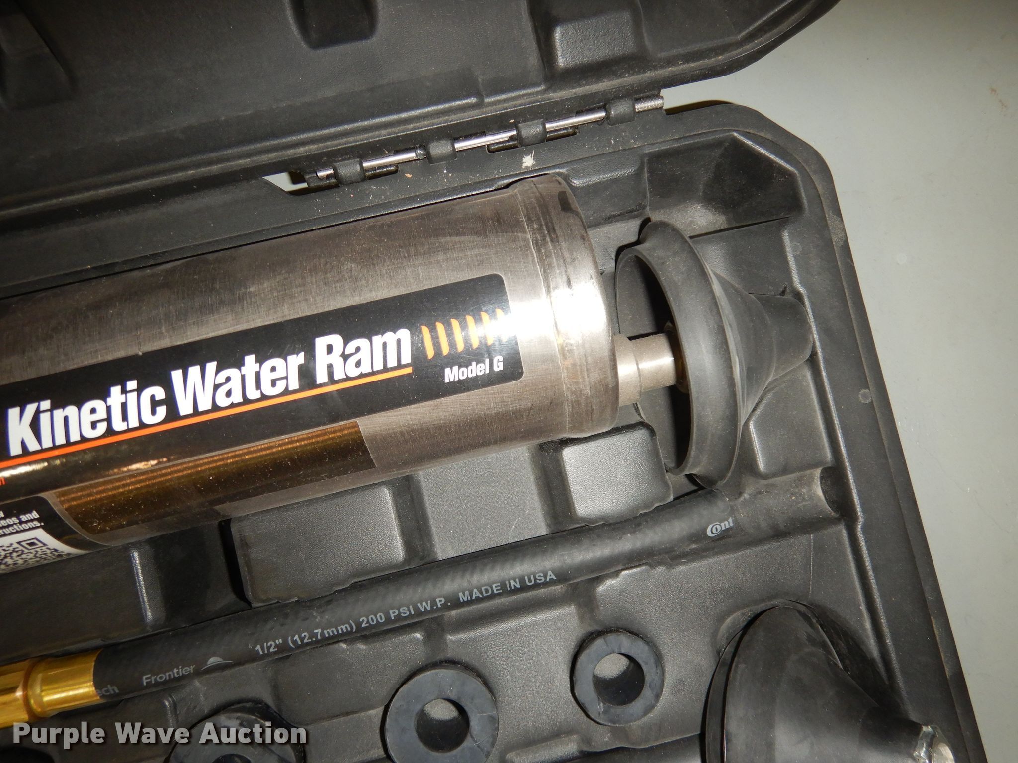 Kinetic Water Ram G pipe cleaner in Salina, KS | Item KS9023 sold ...