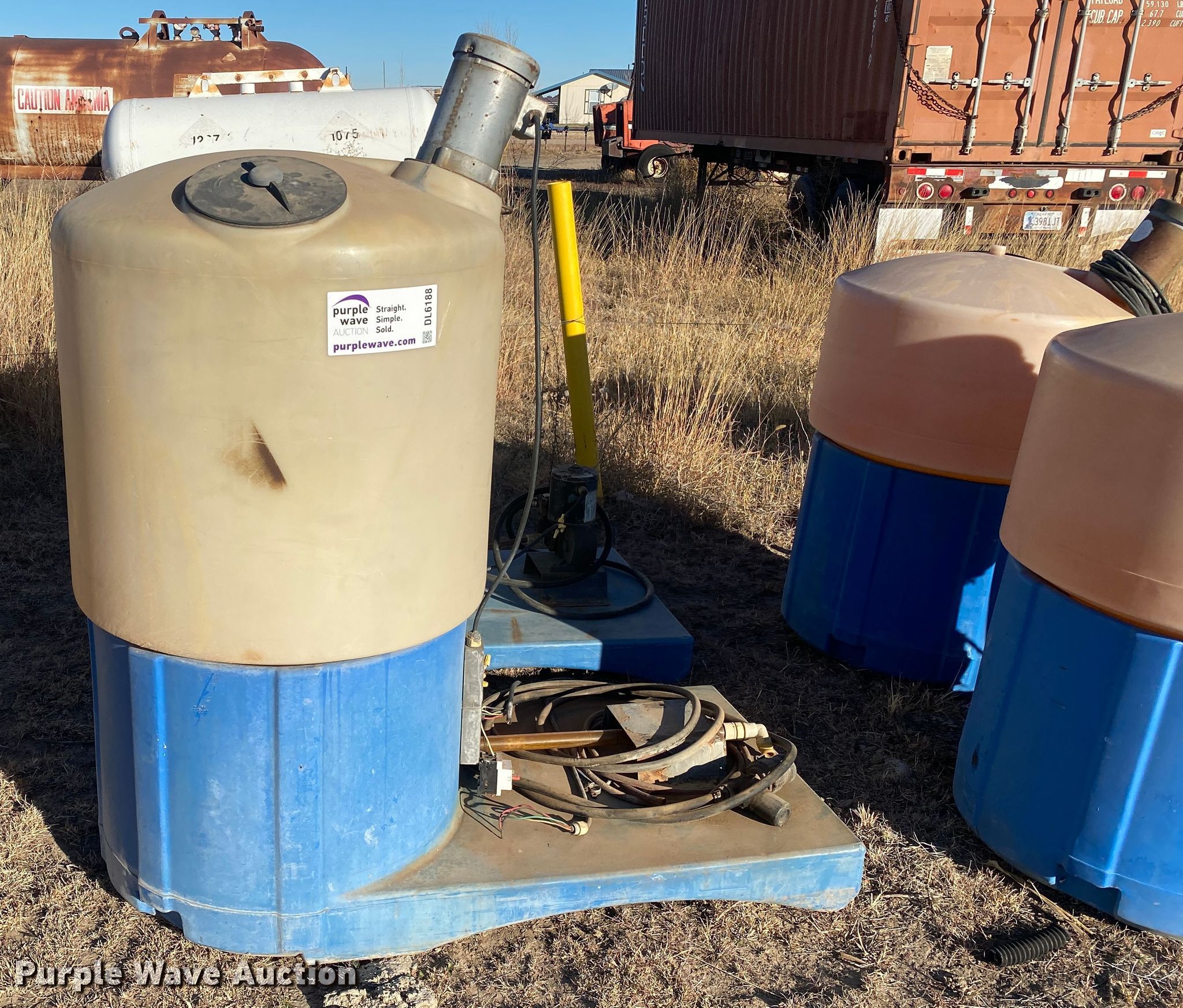 (2) chemigation systems in Sublette, KS | Item DL6188 for sale | Purple ...