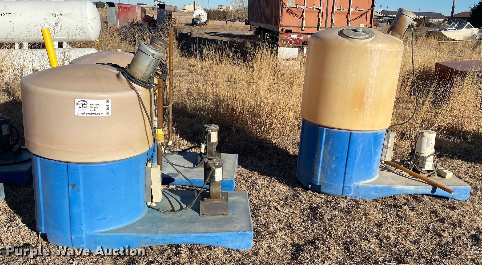 (3) chemigation systems in Sublette, KS | Item DL6190 sold | Purple Wave