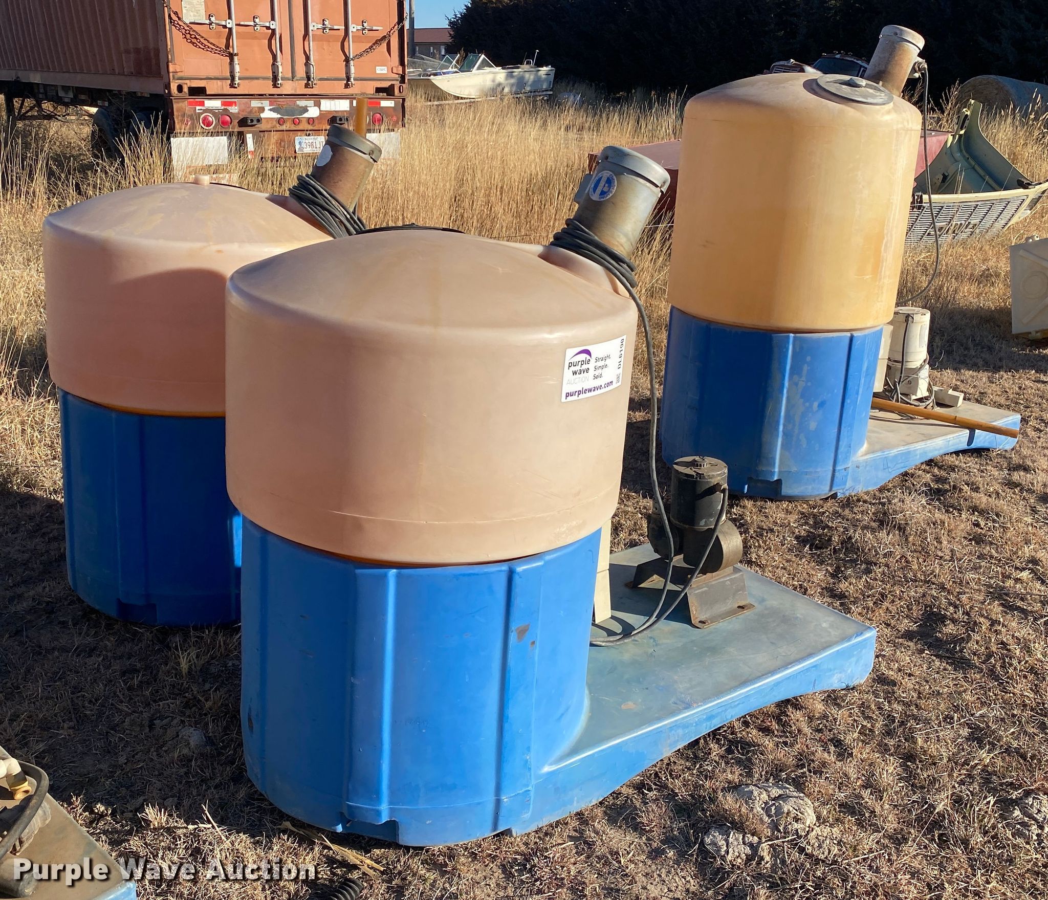 (3) chemigation systems in Sublette, KS | Item DL6190 sold | Purple Wave