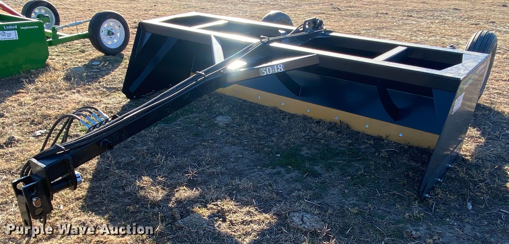 United Implements 3048 box blade in Sublette, KS | Item DL6214 sold ...