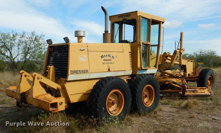 1993 Dresser 850 motor grader in Tildon, TX | Item DJ0801 sold | Purple ...