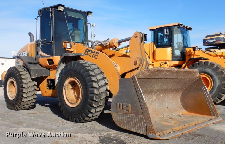 2011 Case 821E wheel loader in Lincoln, NE | Item DK8684 sold | Purple Wave
