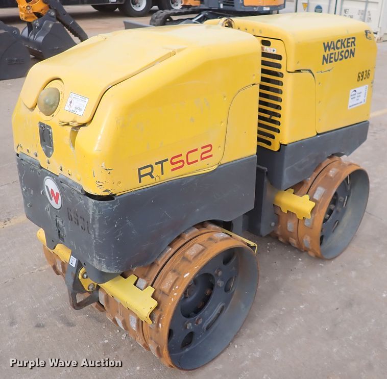 2012 Wacker Neuson RTSC2 trench compactor in Wichita, KS | Item DN2342 ...