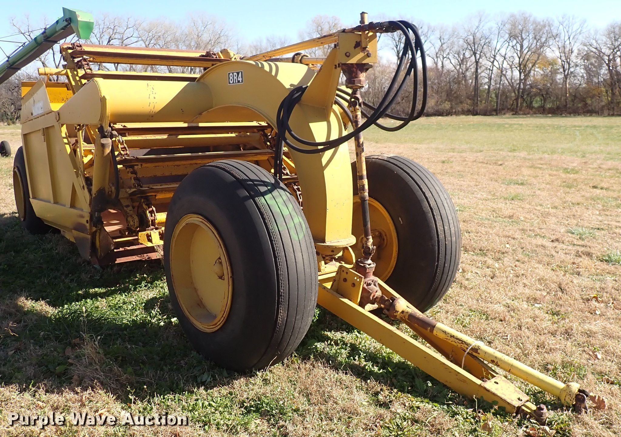 Hancock 8R4 elevating scraper in Lyons, KS | Item DN2320 sold | Purple Wave