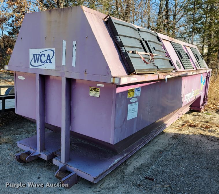 Gregory roll-off recycling container in Kisse Mills, MO | Item JE9169 ...