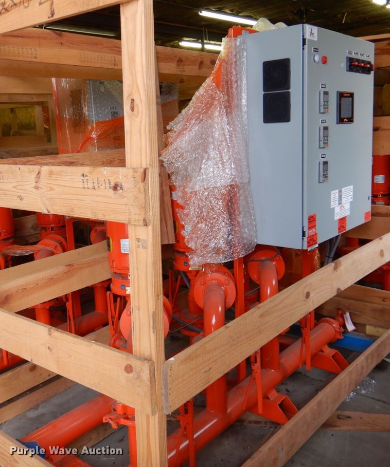 Tigerflow ES-3000 Domestic Triplex VFD booster pump in Decatur, NE ...