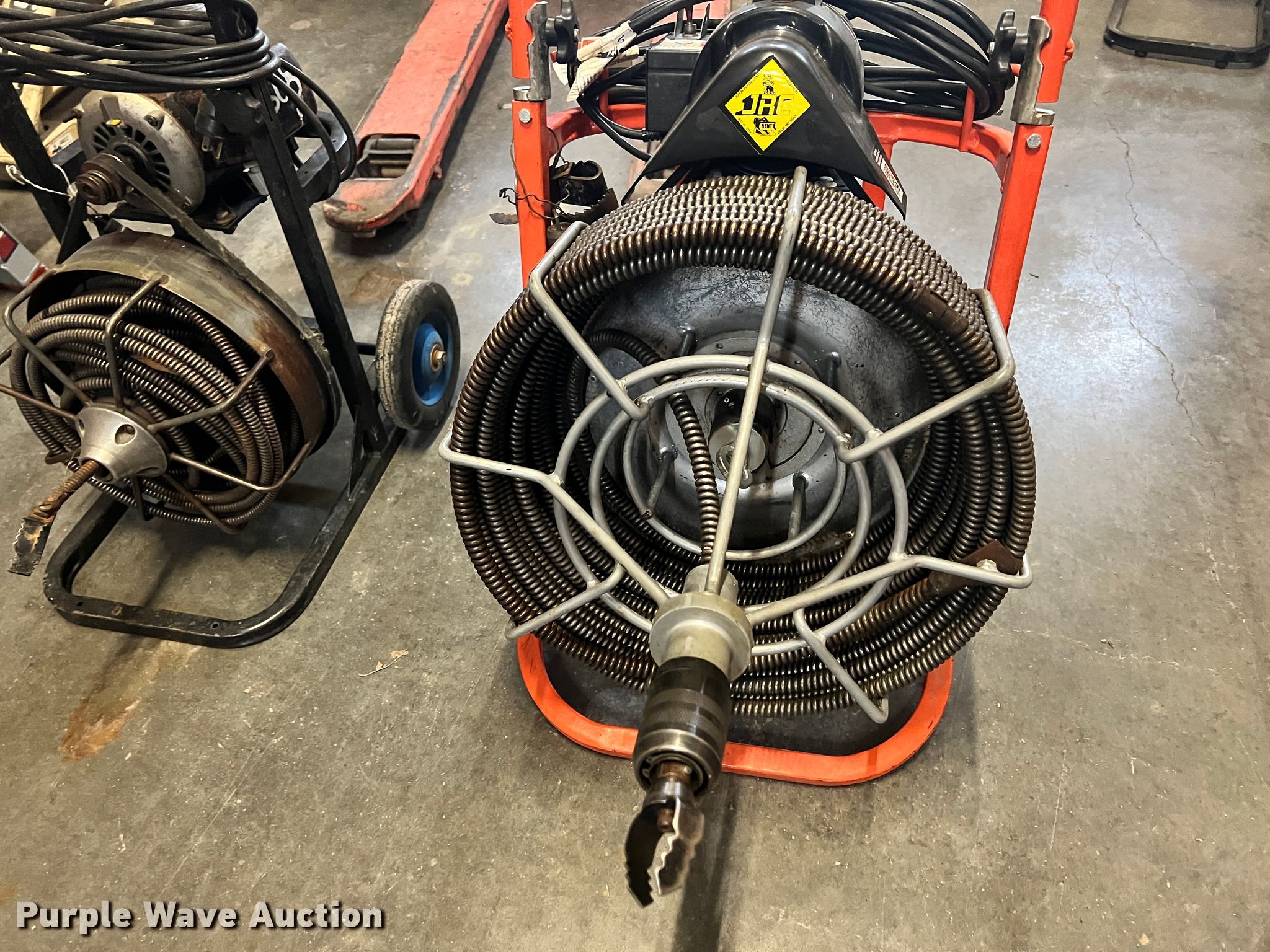 (2) sewer rodders in Joplin, MO | Item KN9743 sold | Purple Wave