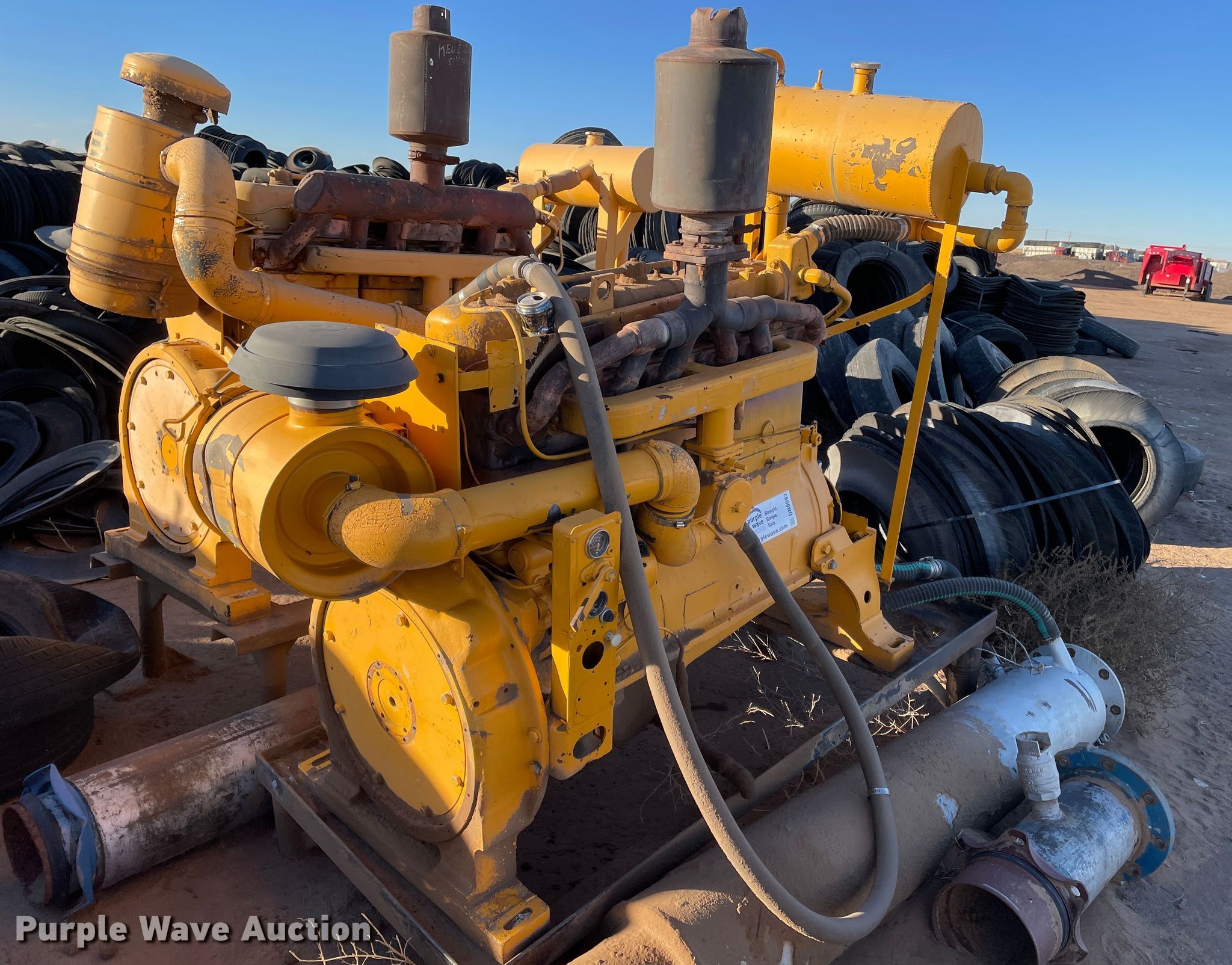 Minneapolis Moline engine in Dumas, TX | Item DN0097 sold | Purple Wave