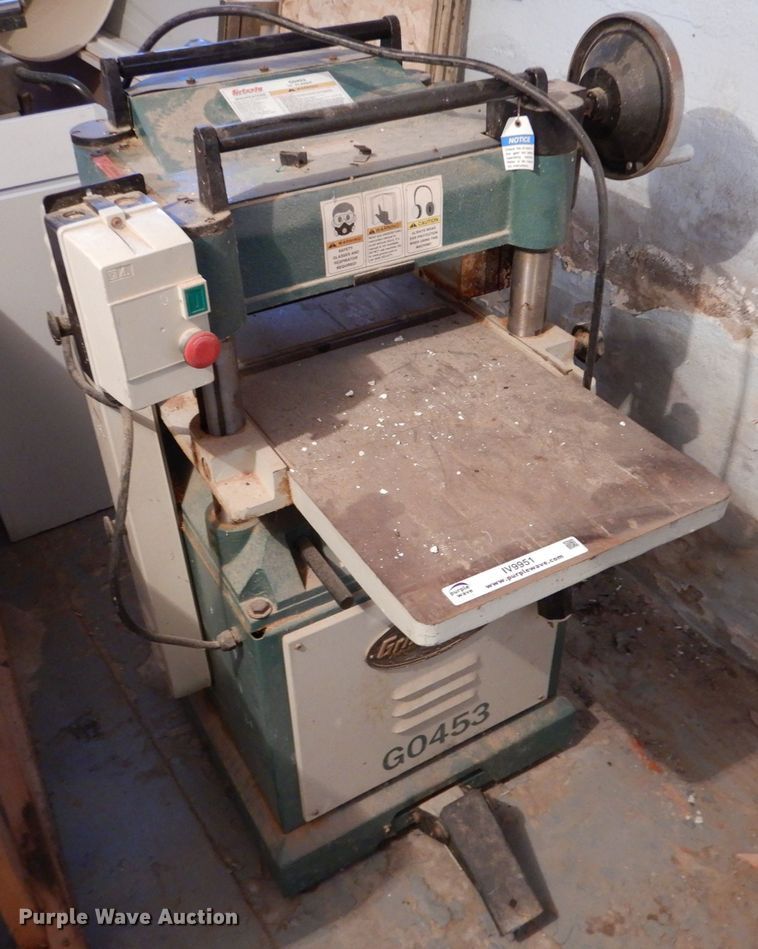 2008 Grizzly GO453 planer in Norton, KS | Item IV9951 sold | Purple Wave