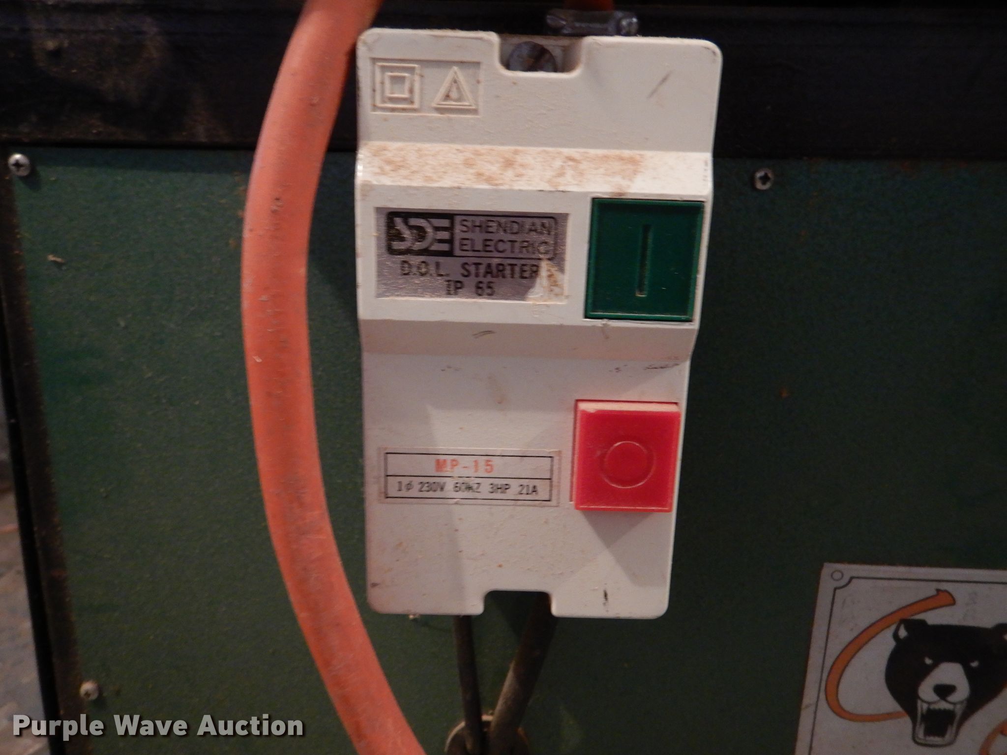 Grizzly drum sander in Norton, KS | Item IV9952 for sale | Purple Wave