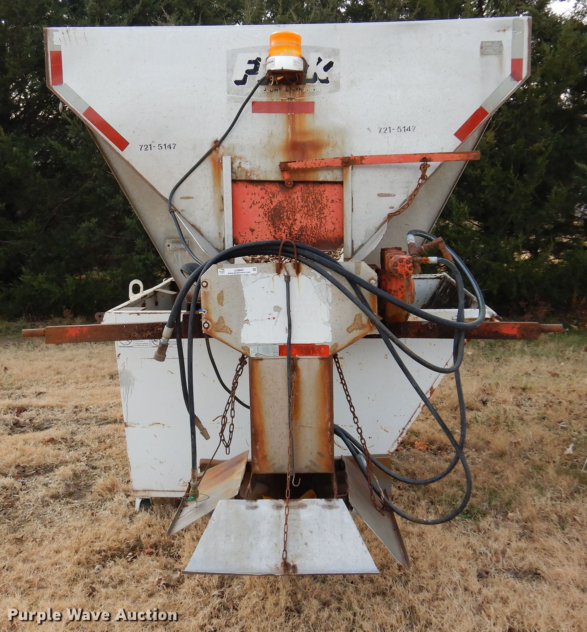 Flink LMC5HKS-12 spreader in Marion, KS | Item JJ9883 for sale | Purple ...