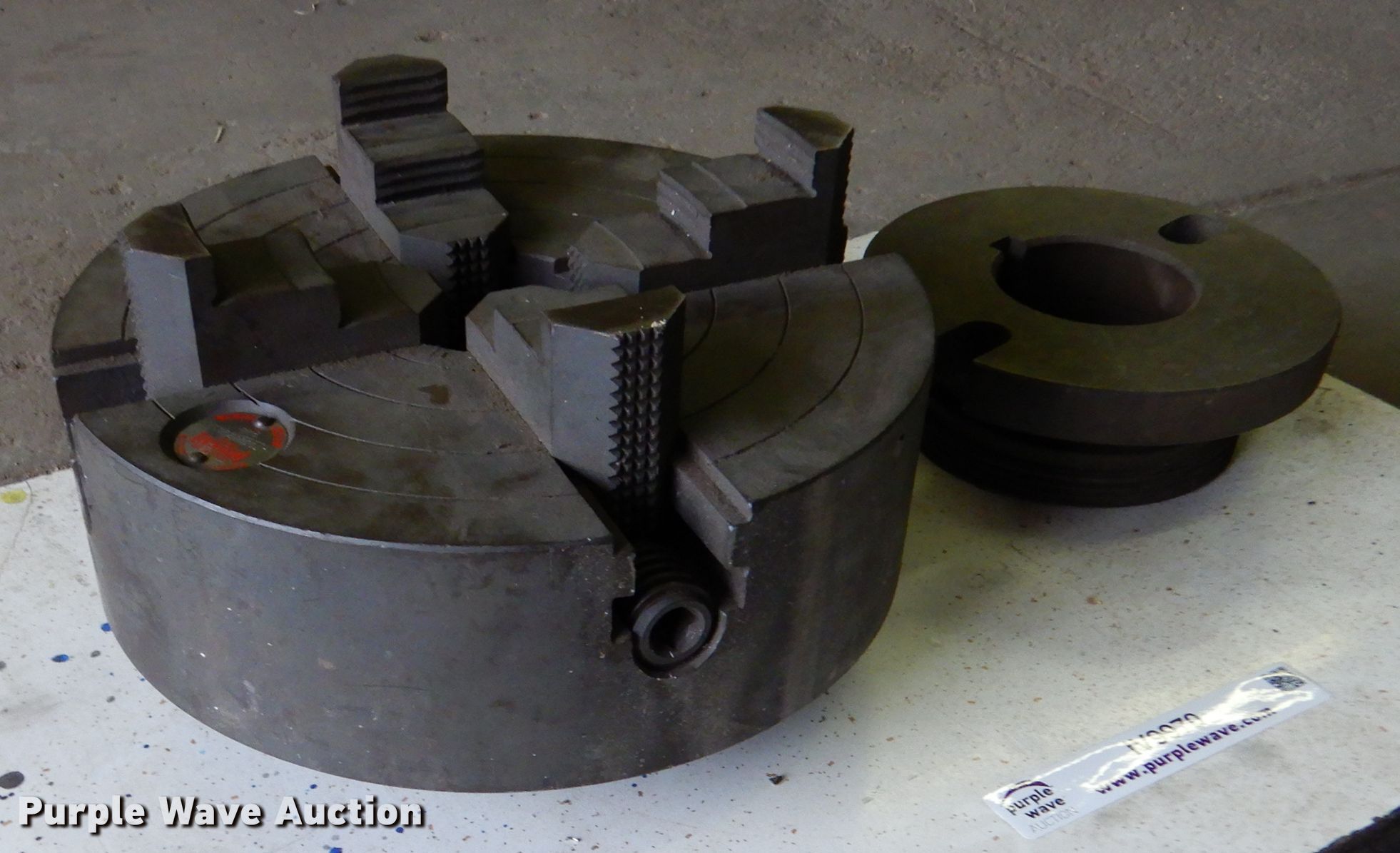 Cushman Chucks 2-F 12" four jaw chuck in Clay Center, KS | Item IV9970 ...