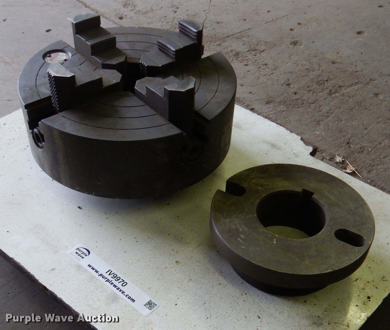 Cushman Chucks 2-F 12" four jaw chuck in Clay Center, KS | Item IV9970 ...