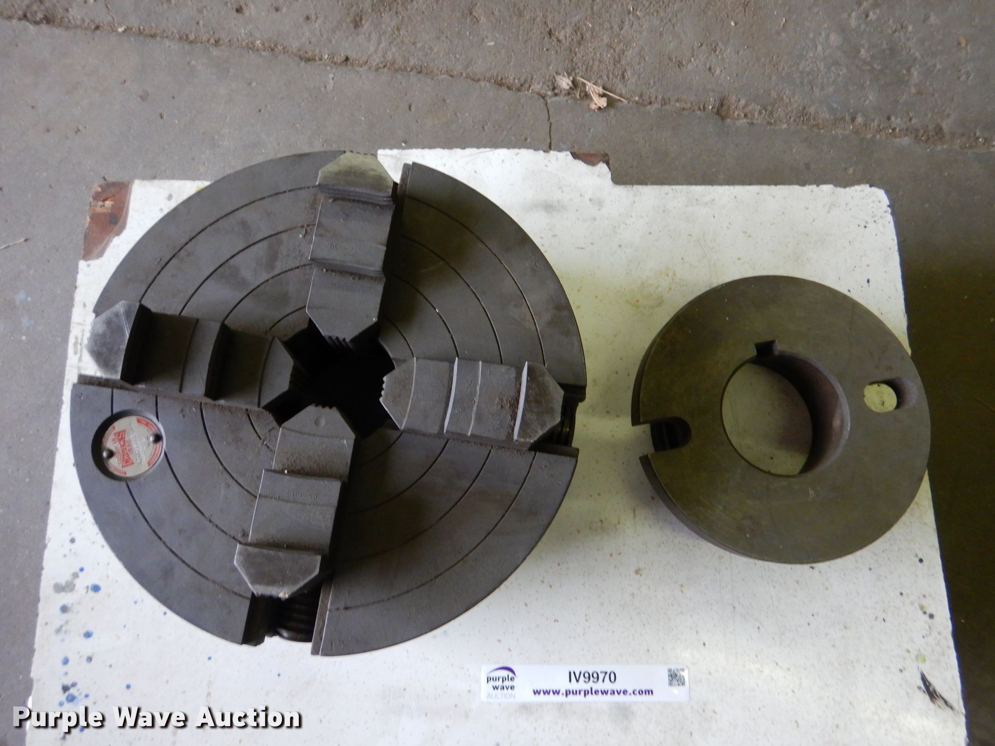 Cushman Chucks 2-F 12" four jaw chuck in Clay Center, KS | Item IV9970 ...