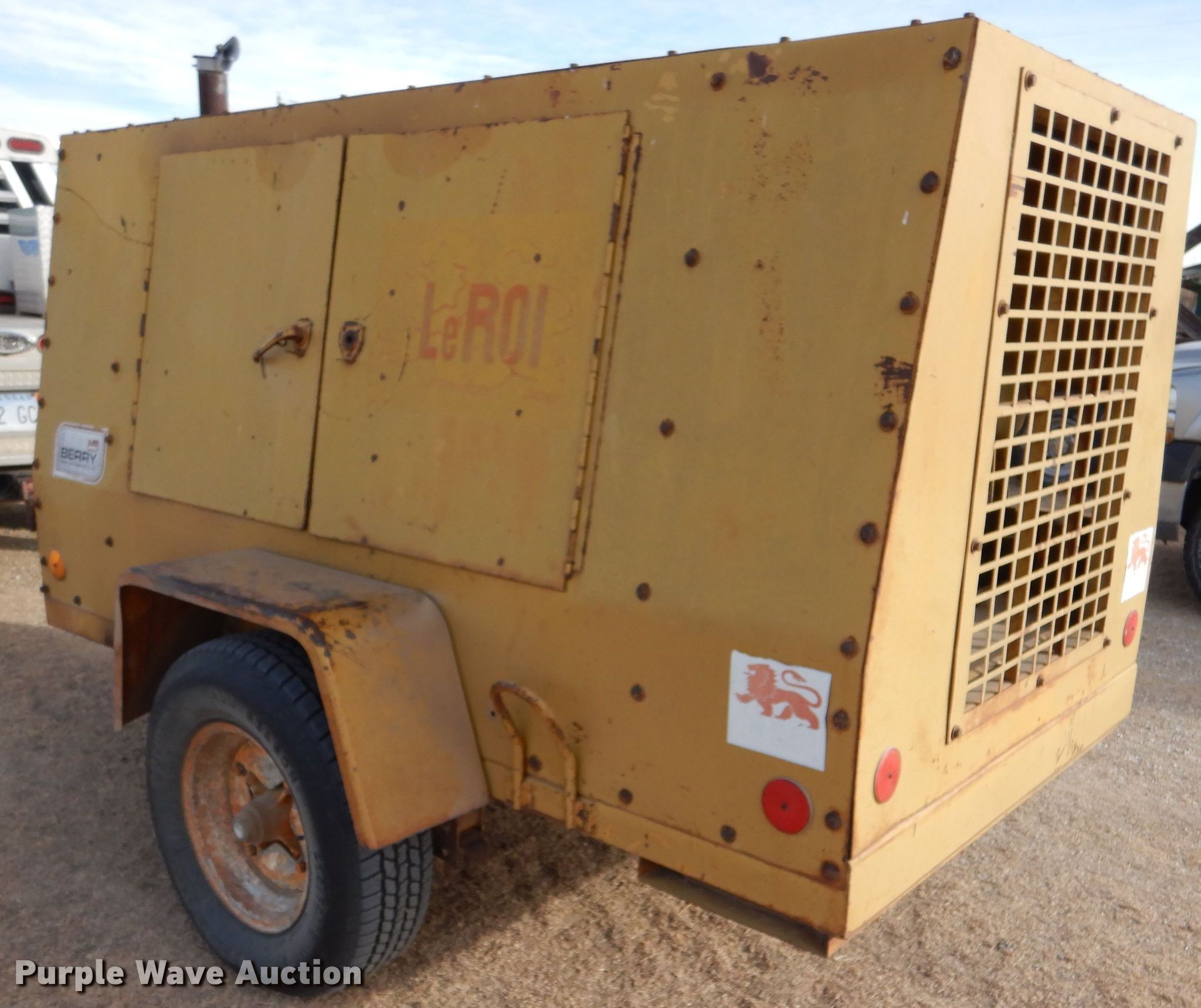 Leroi Q160RGEH air compressor in Ingalls, KS | Item DL1247 sold ...