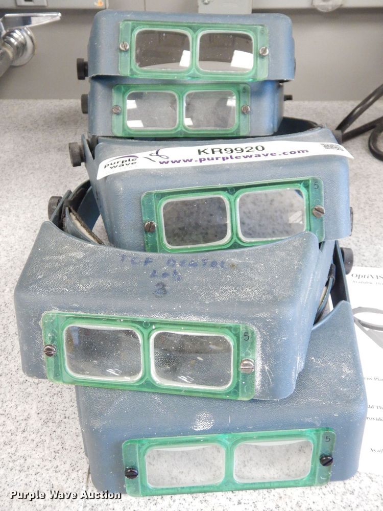 (18) OptiVisor accessories in Lansing, KS | Item KR9920 sold | Purple Wave