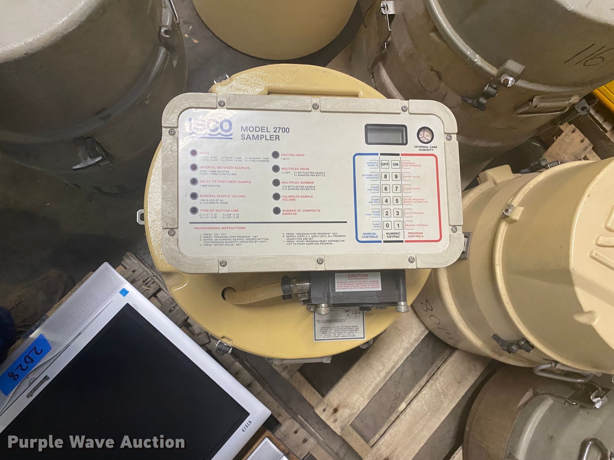 ISCO 3700 waste water sampler in Tulsa, OK | Item IG9635 sold | Purple Wave