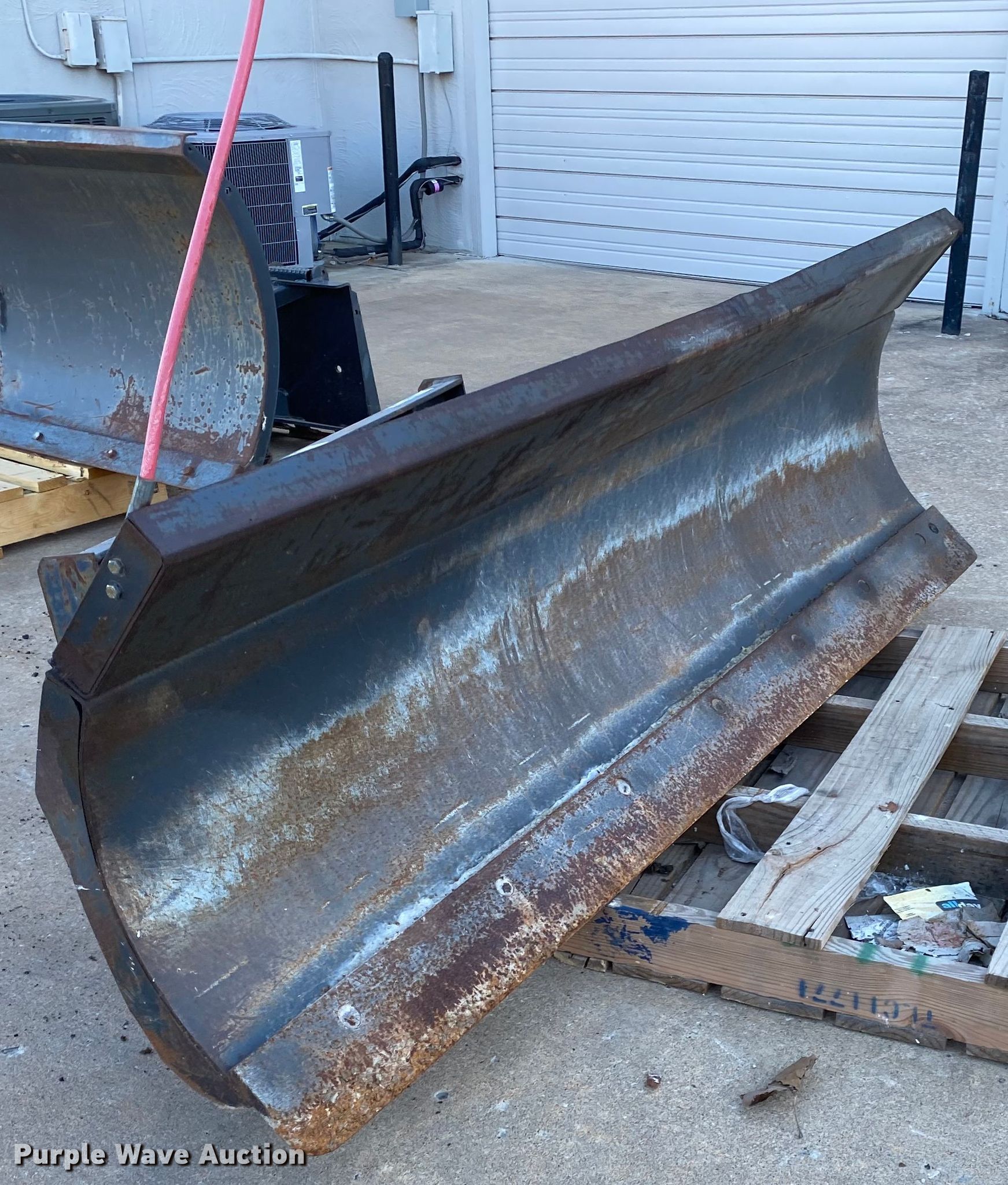 Kwik-Way 7' W skid steer snow plow in Tulsa, OK | Item IG9656 sold ...