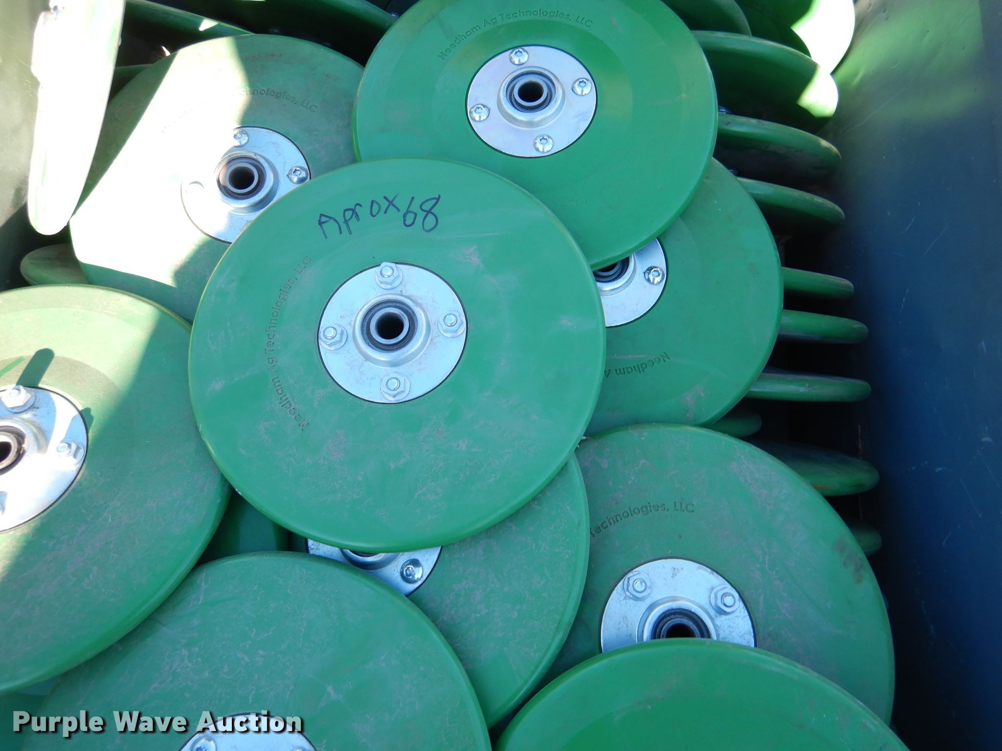 Approximately 66 Needham Ag V8 firming wheels in Assaria, KS | Item ...