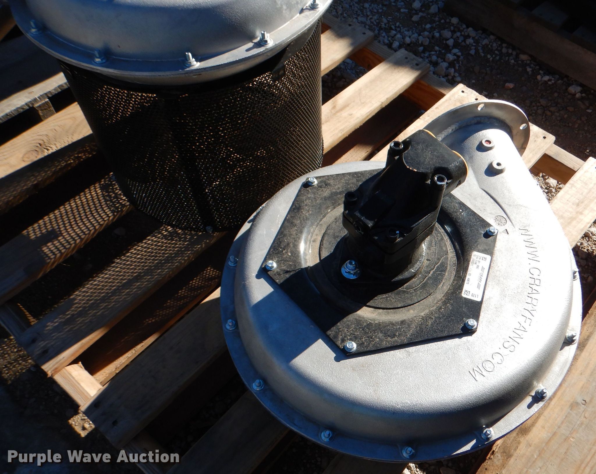 (2) crary fans in Assaria, KS | Item HN9773 sold | Purple Wave