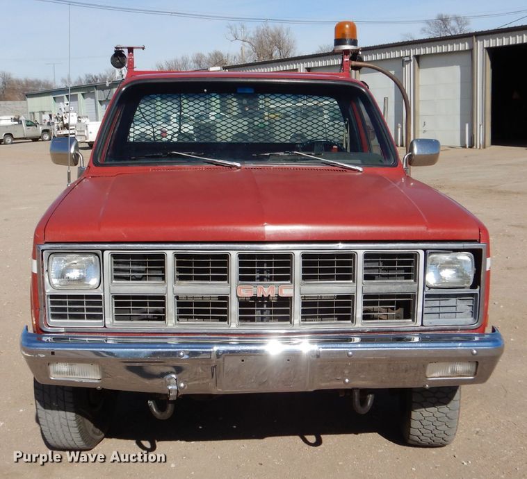 1981 GMC K3500 flatbed pickup truck in Hoisington, KS | Item IE9568 ...