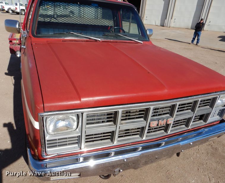 1981 GMC K3500 flatbed pickup truck in Hoisington, KS | Item IE9568 ...