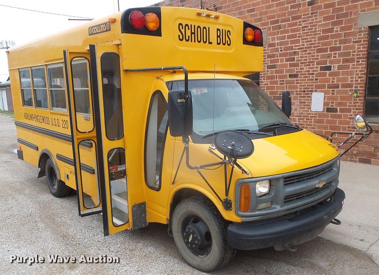 1998 Chevrolet Express school bus in Ashland, KS | Item DJ7508 sold ...