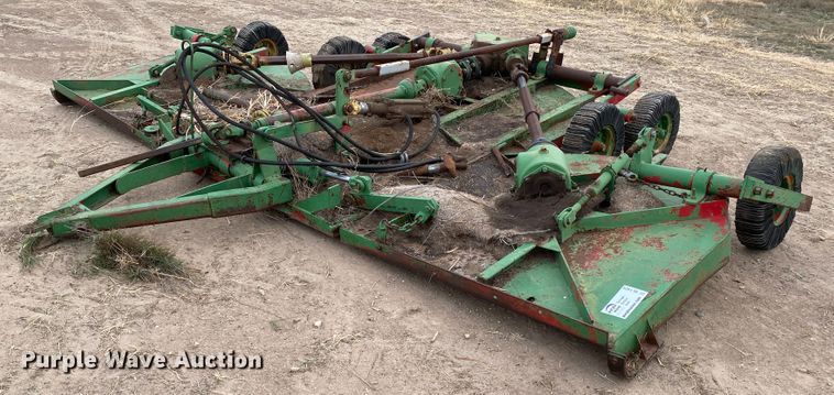 Woods batwing rotary mower in Beaver, OK | Item DL1425 sold | Purple Wave